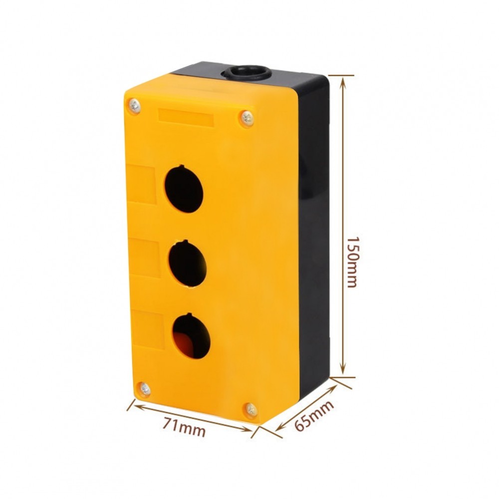 Yellow Control Box with High Impact Resistance and Waterproof Sealing ...