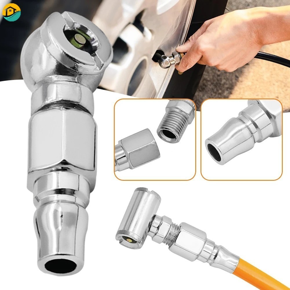 Tire Air Inflator Adapter Double-head Single Head Inflatable Nozzle ...