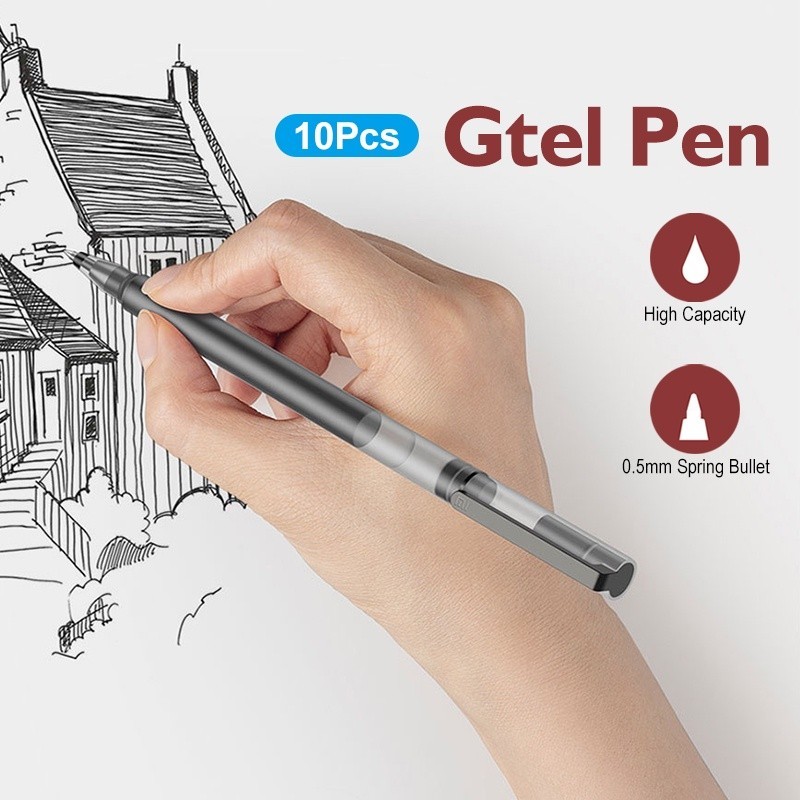 Original Xiaomi Super Durable Writing Sign Pen 0.5mm Bullet Smooth ...