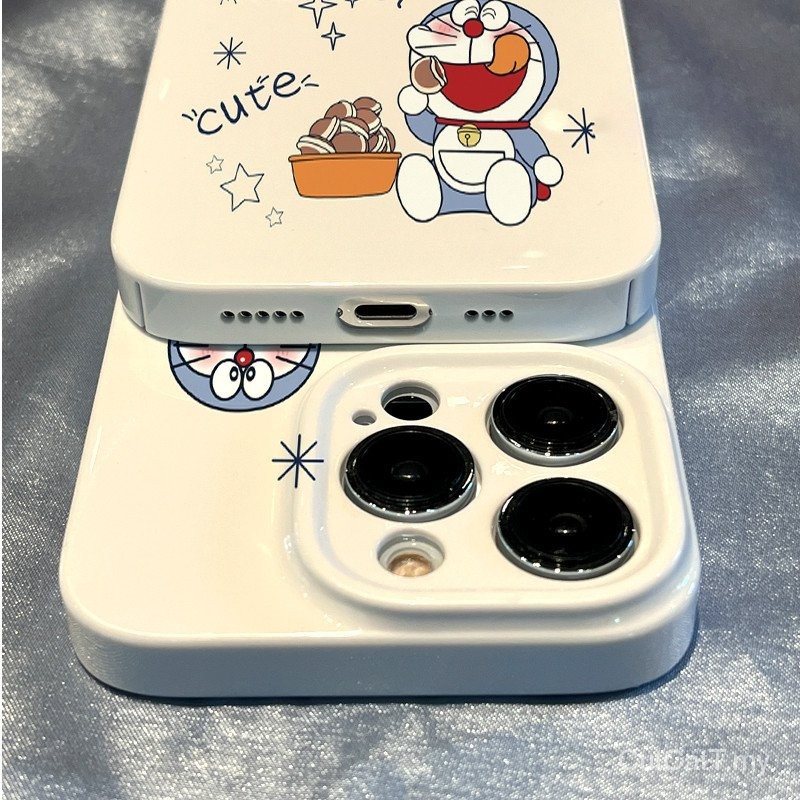 Cute cartoon Doraemon hard case full package anti drop hard case phone ...