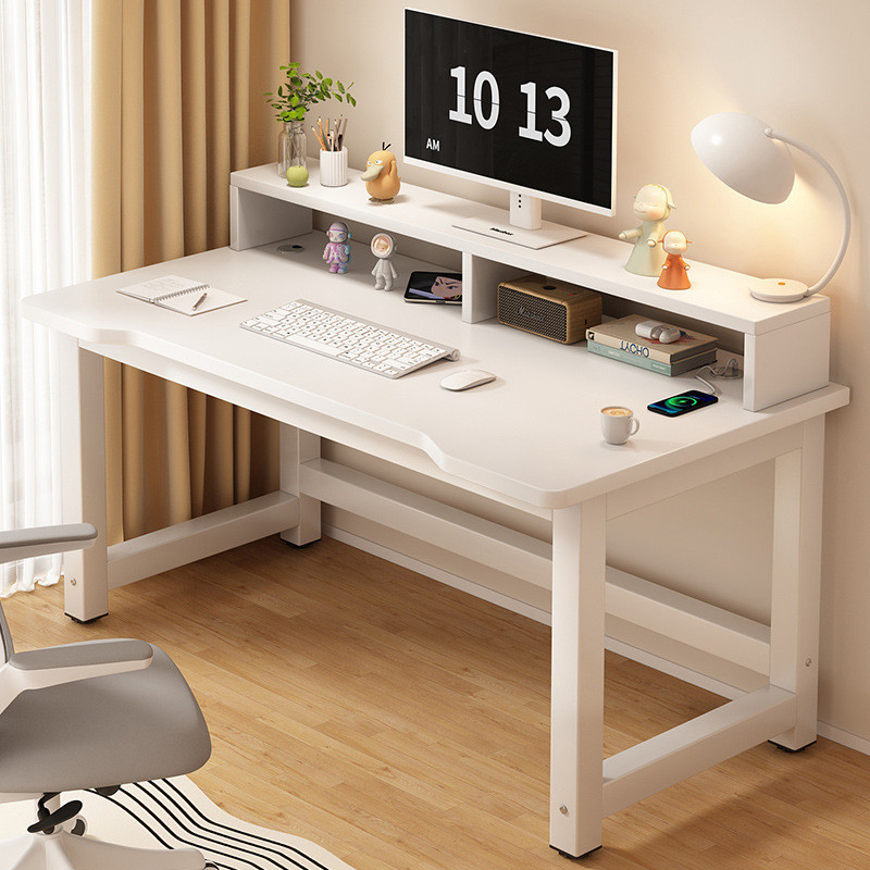 Two-Person Computer Desk Desktop Student Household Study Table Bedroom ...