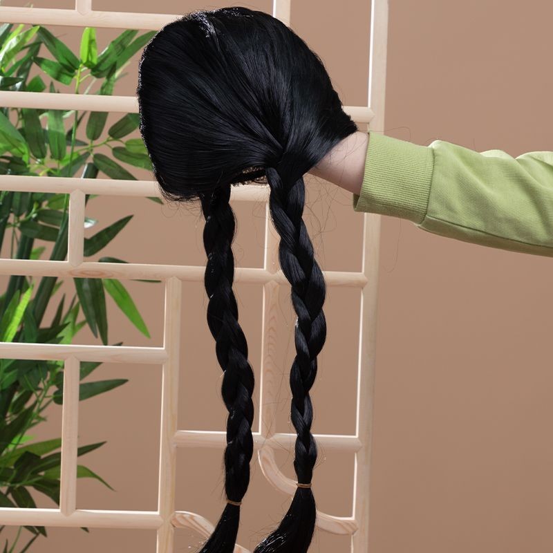 Men Women Back String Role Performance Annual Meeting Funny Wig Retro ...