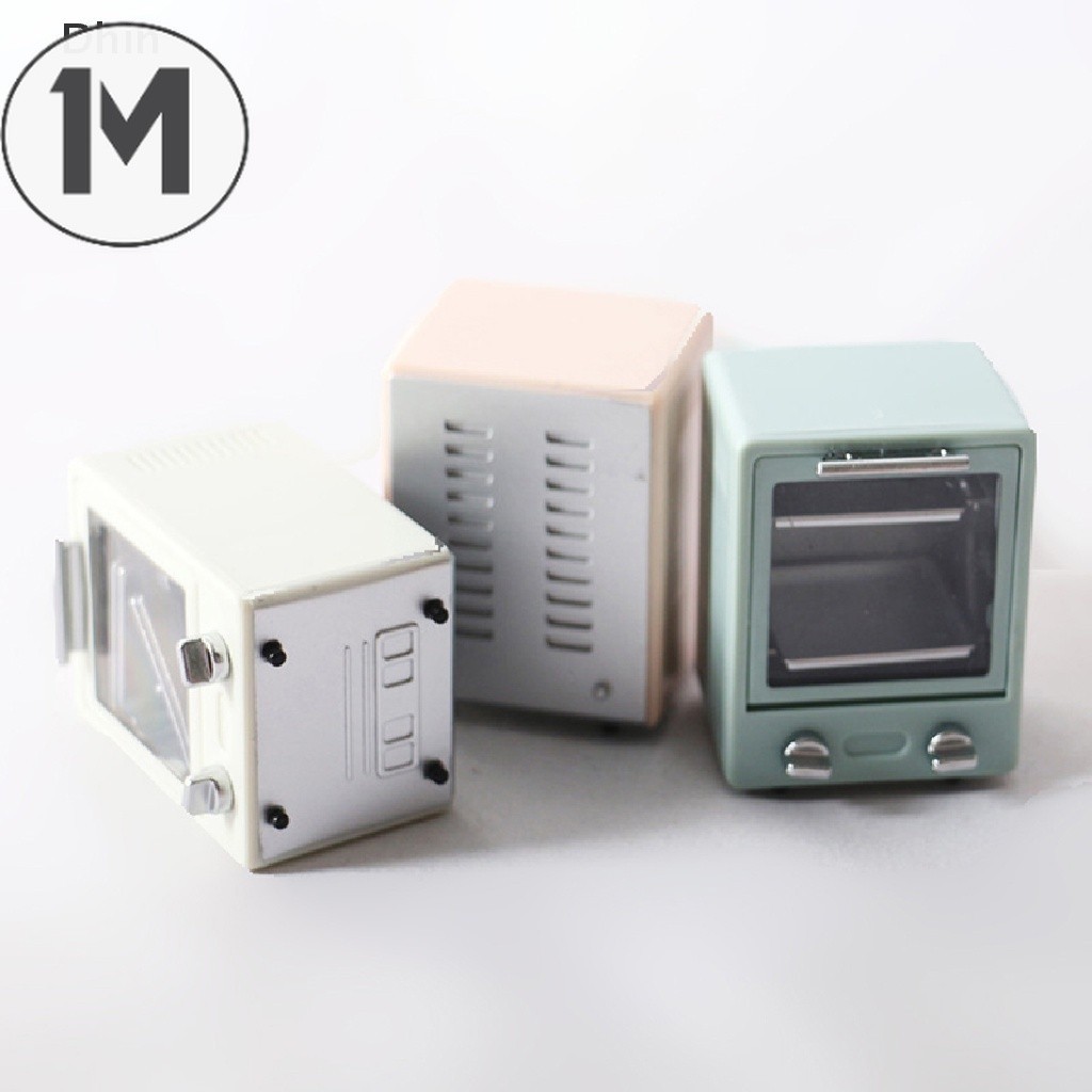 1M Dollhouse Kitchen Electric Oven Microwave Oven Ins Miniature Food ...