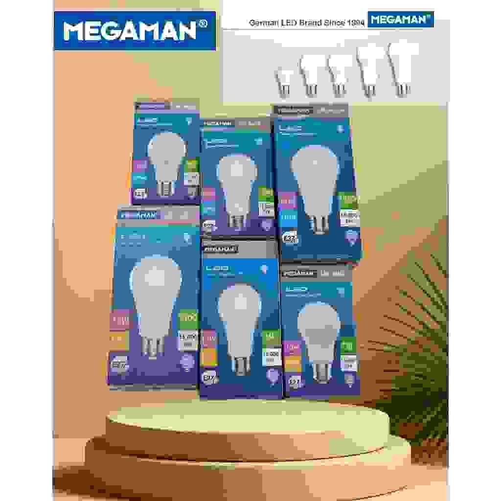 MEGAMAN LED BULB 5W/10W/12W/15W LED BULB | Shopee Malaysia