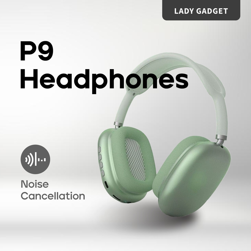 P9 Headphone Wireless Bluetooth Headphone with Microphone Headset ...