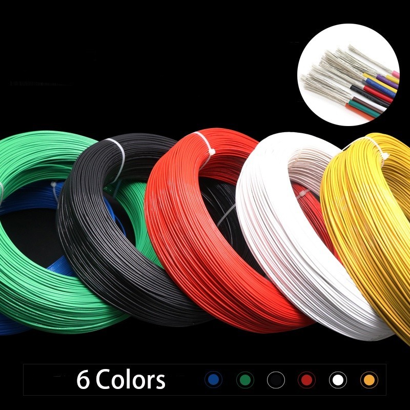 MALAYSIA.... 6 Colors 1007 Electronic Wire 24AWG 22AWG Harness PVC ...
