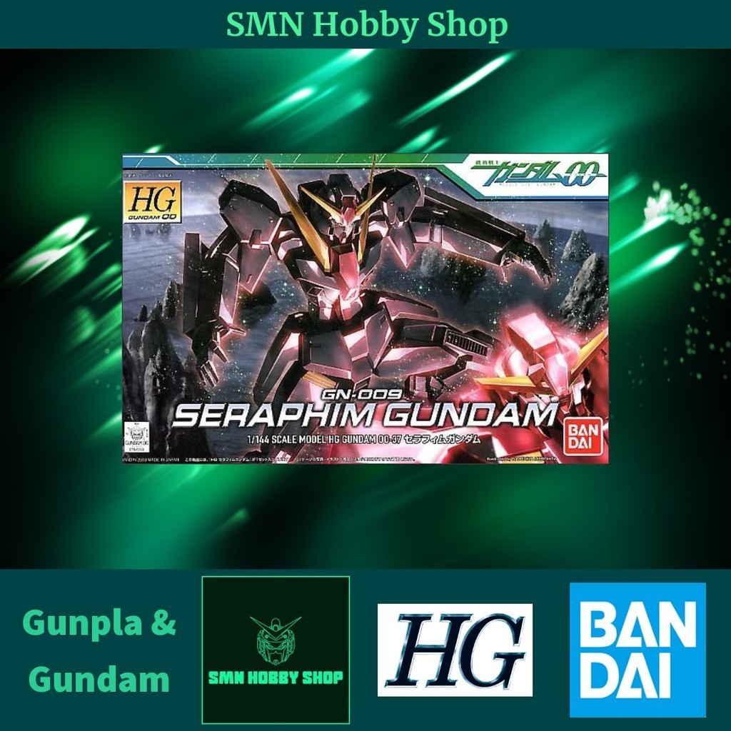 HG 1/144 GN-009 Seraphim Gundam 037 Gunpla Gundam Toys Plastic Model ...