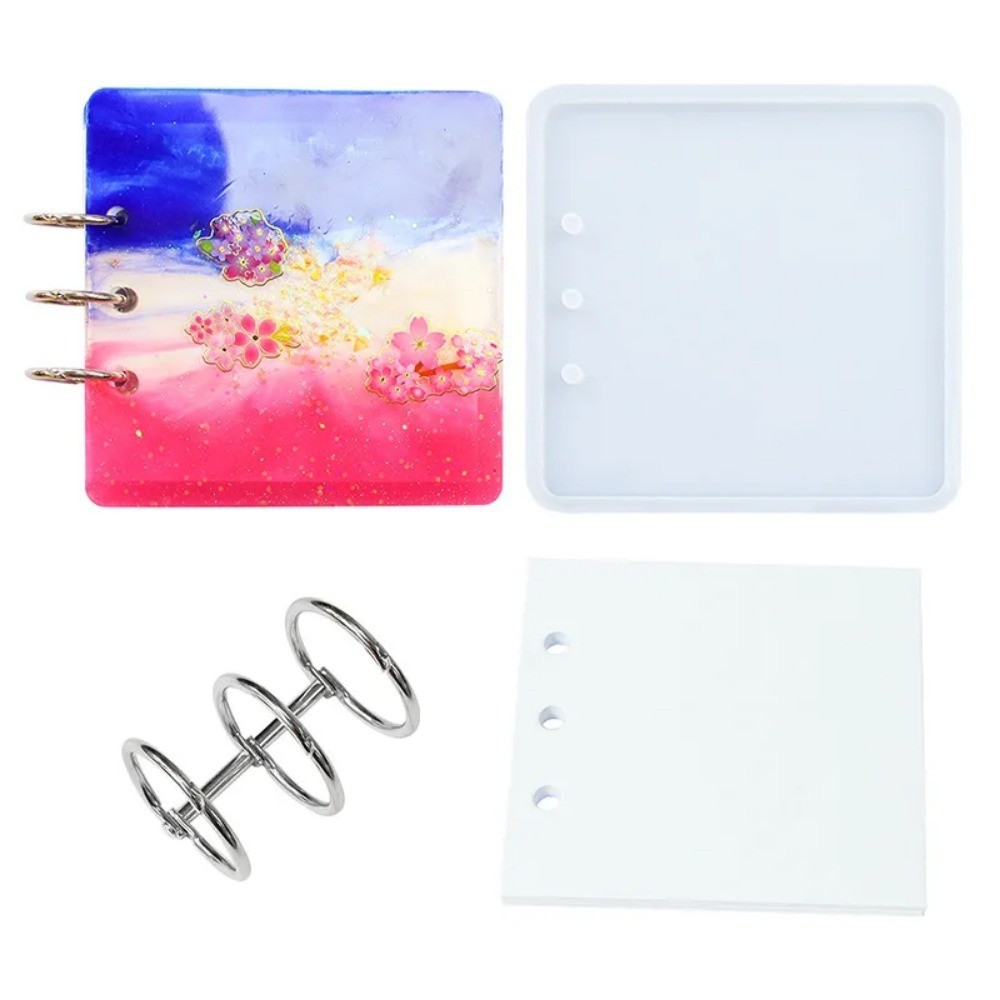 Square Full-Featured Notebook Resin Casting Molds Kit for Resin 4 ...