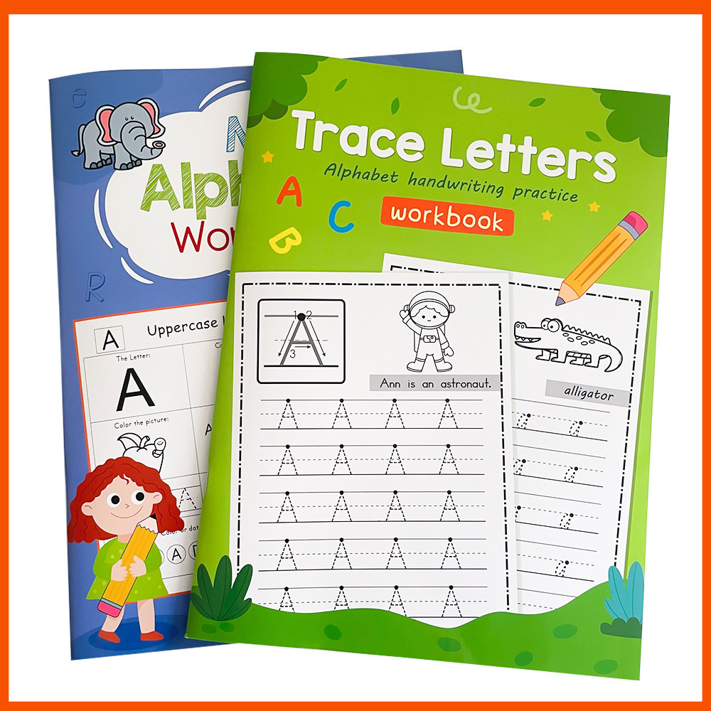 Educational Alphabet Tracing Workbook for kids - ABC Letters ...