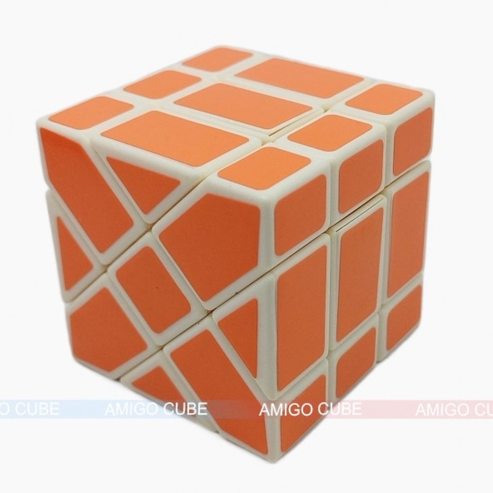 CubeTwist 3x3 Fisher Cube with Orange Stickers | Shopee Malaysia