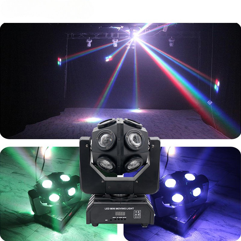 Durian RGBW Led Moving Head Dj Light 12Pcs 10W RGBW 4 IN 1 Unlimited ...