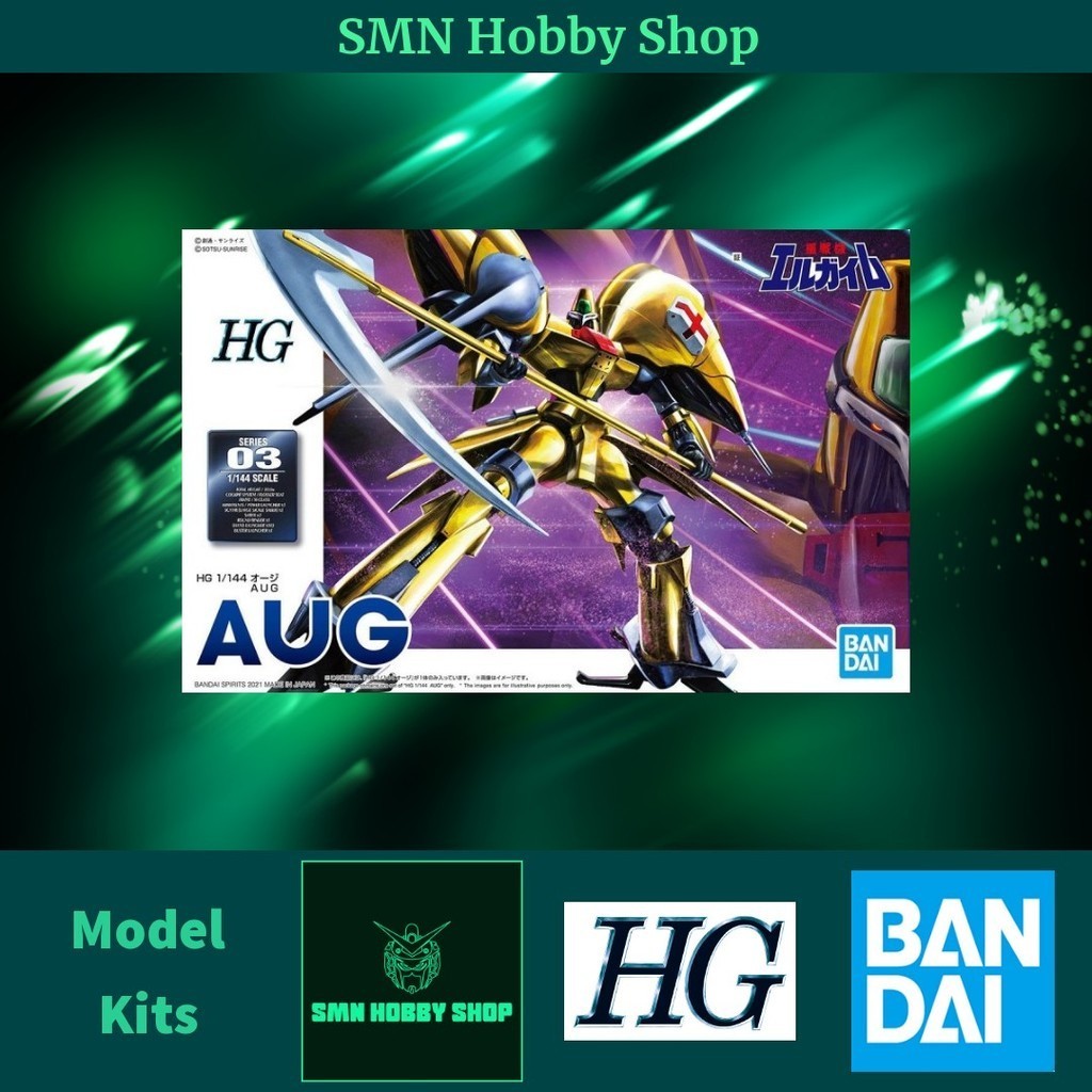 HG 1/144 Aug Heavy Metal Toys Plastic Model Kit [SRW Super Robot Wars] (Bandai) | Shopee Malaysia