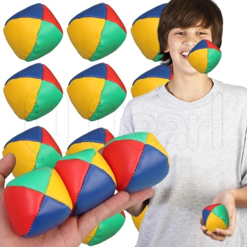Juggling Ball - PU Sandbag Toy - with 4 Panel Design - Soft, Smooth ...