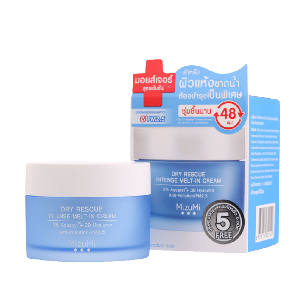 MizuMi Dry Rescue Intense Melt-In Cream Anti-Pollution/PM 2.5 45ml ...