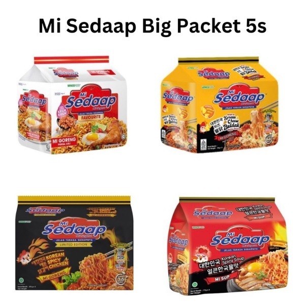Mi Sedap Goreng Asli / Korean Spicy Chicken / Cheese / Korean Spicy ...