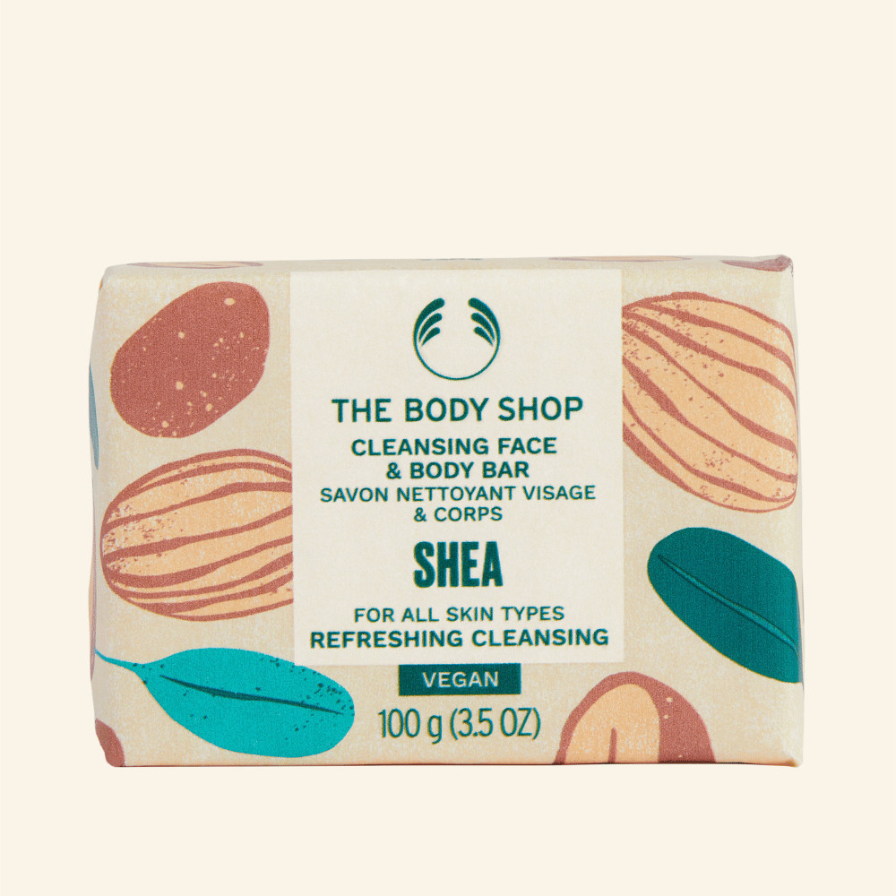The Body Shop Shea Cleansing Face & Body Bar (100g) | Shopee Malaysia