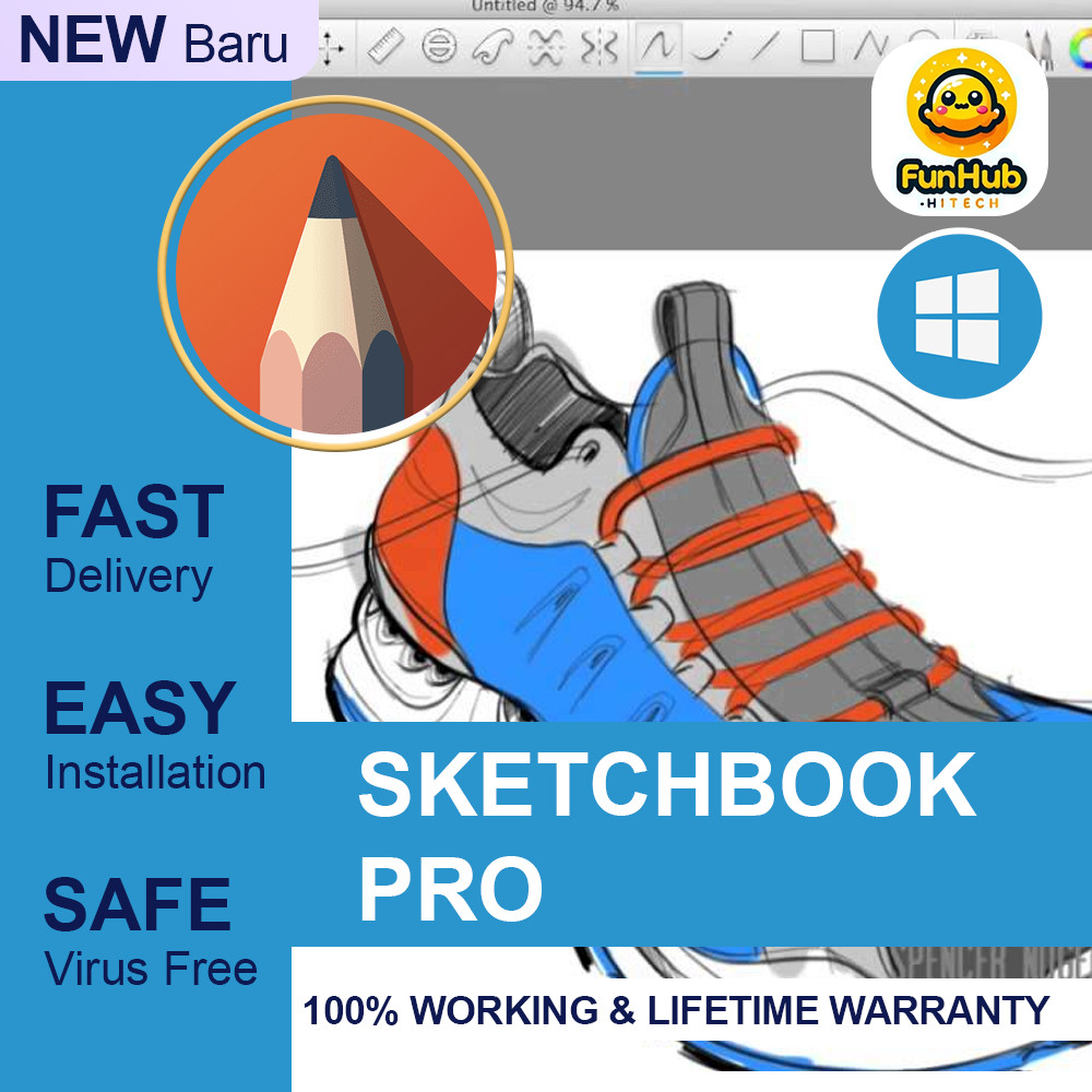 SKETCHBOOK PRO ⭐ Full Version ⭐ Windows PC Software | Lifetime Premium ...