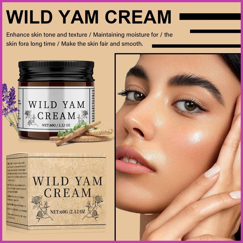 Wild Yam Comfort Cream Women's Organic Wild Yam Root Cream 60ml Deep ...