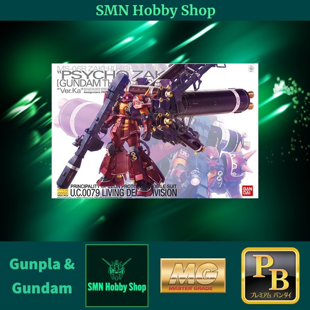 MG 1/100 Zaku II High Mobility Type Psycho Zaku Verka Gunpla Gundam Toys Plastic Model Kit ...