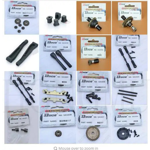 JLB Racing CHEETAH 1/10 Brushless RC Car spare parts General ...