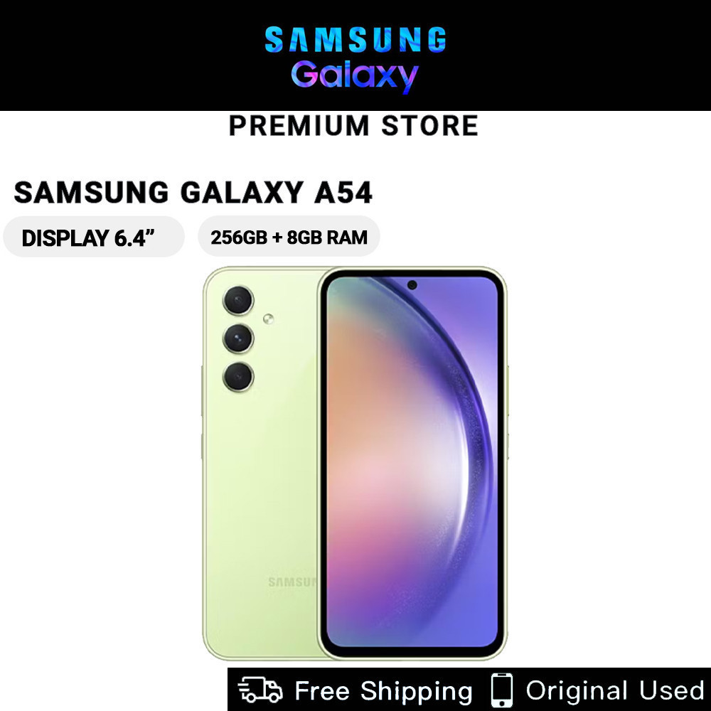 Original Used Samsung Galaxy A54 5G 256GB + 8GB RAM 50MP 6.4 inches ...