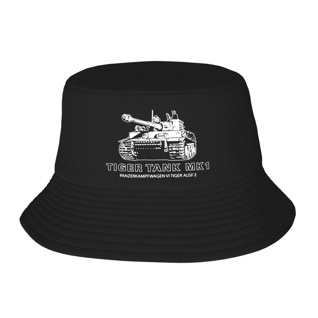 German Army WWII Achtung Panzer Tiger Tank MK1 Forces Adult Fisherman's ...