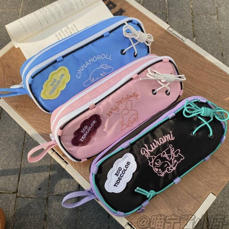Cartoon Cute Pencil Case ins Style High-Value Large-Capacity Student ...