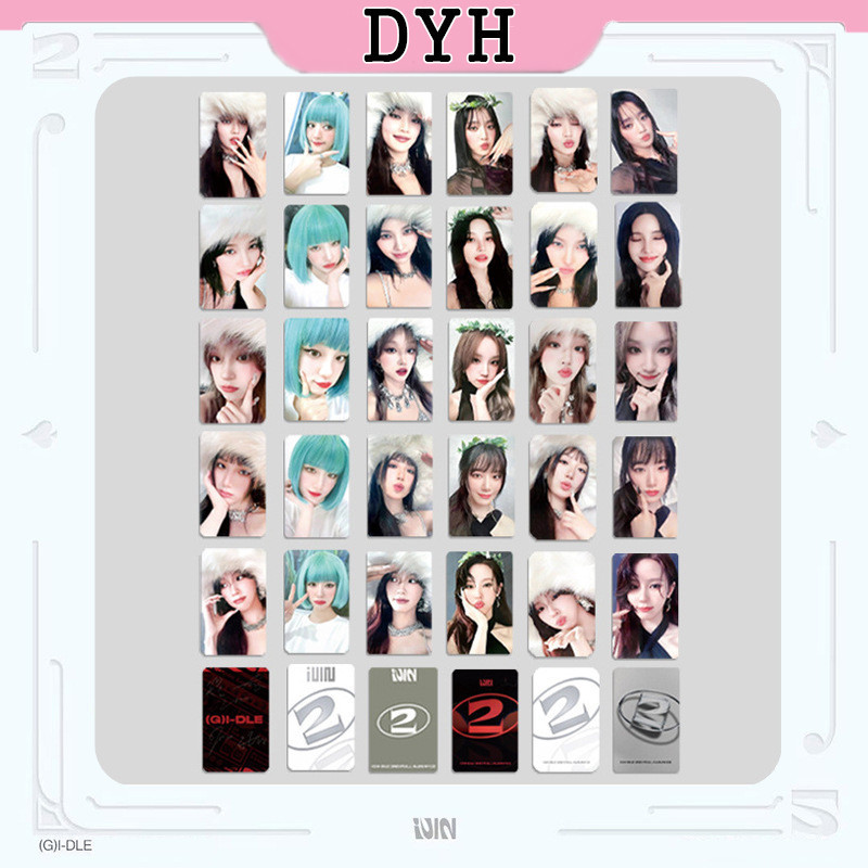 6pcs/set KPOP (G)I-DLE LOMO Card MIYEON Minnie Photocard Collection ...