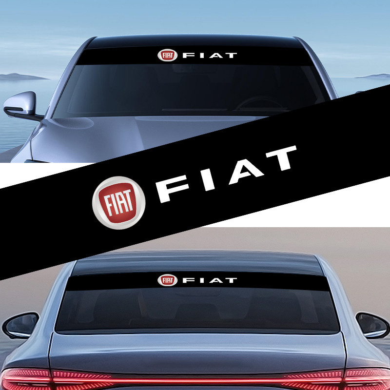 1pcs Car Front Rear Window Sticker Waterproof Sunshade Windshield Decal ...