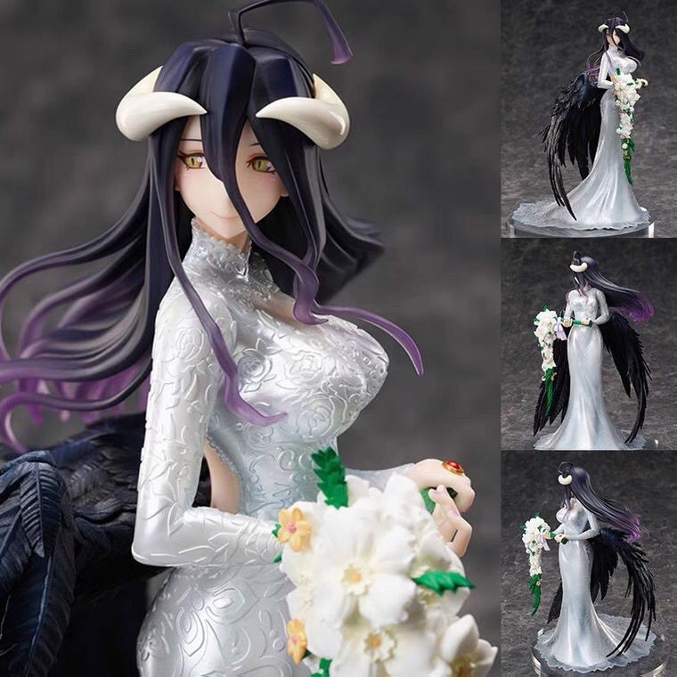 Model Overlord Albedo (Wedding Dress Ver.) 1/7 head sculpt 29cm Model ...