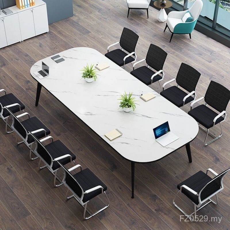 Long Conference Office Long Table Training Modern Reception Table Chair ...
