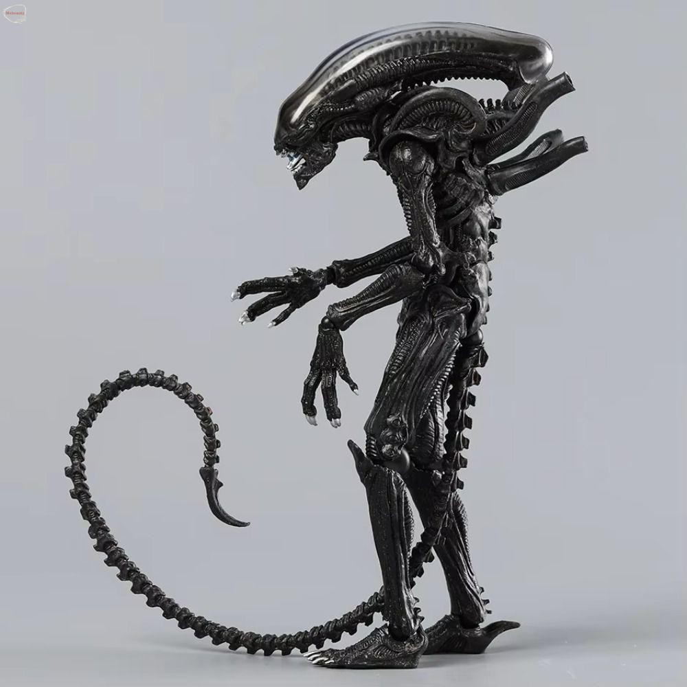 MXBEAUTY Alien Action Figures, 3D PVC Alien Figure Toy, Cute Xenomorph ...