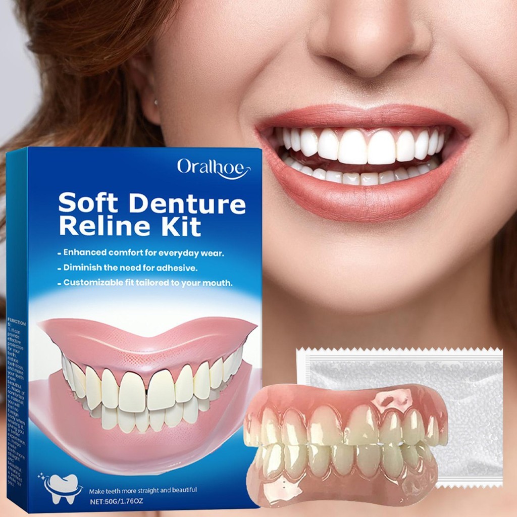 Soft Denture Kit Denture Silicone Liners Soft Denture Kit Denture Upper ...