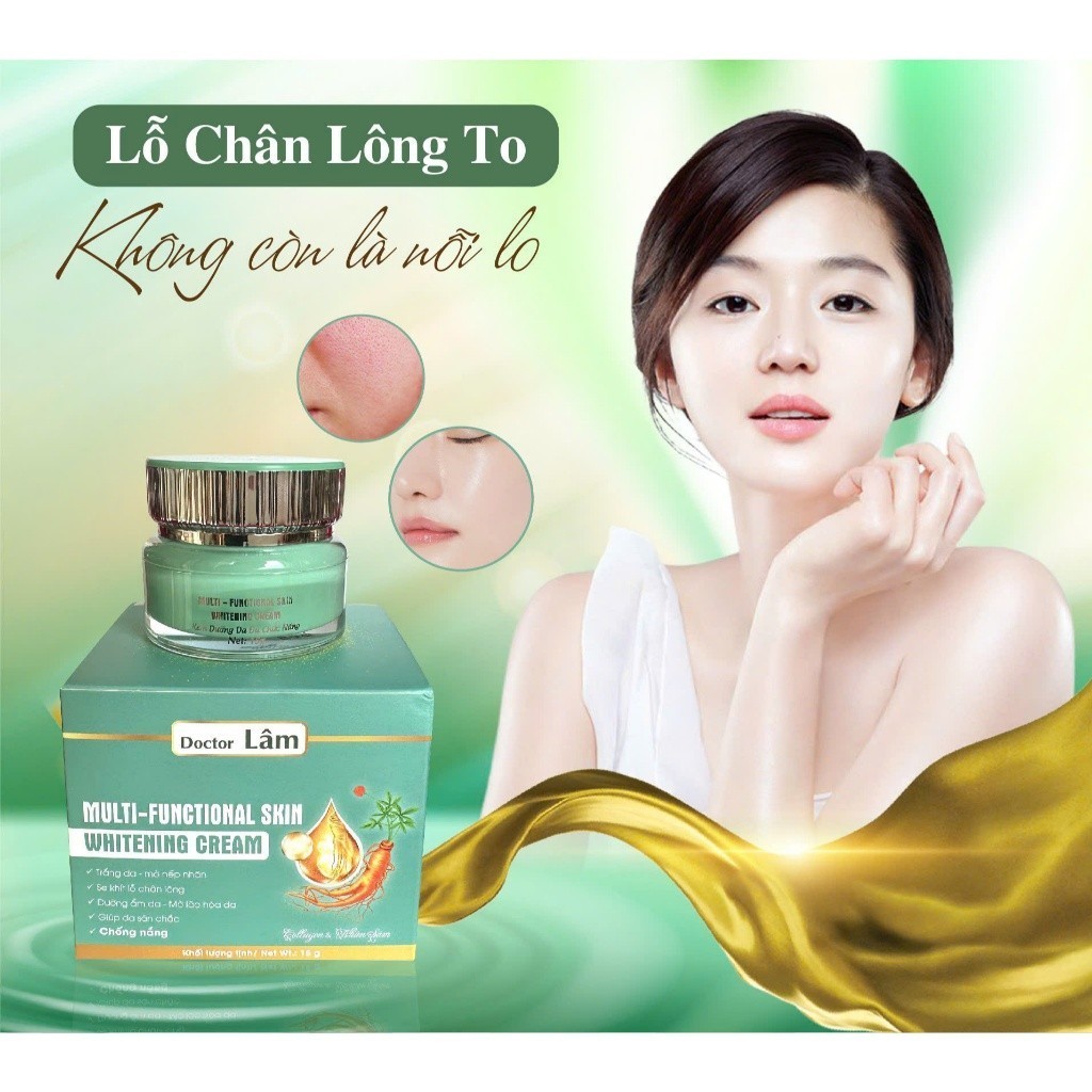 Doctor LAM MULTI-FUNCTIONAL SKIN WHITENING FACE CREAM 15G | Shopee Malaysia