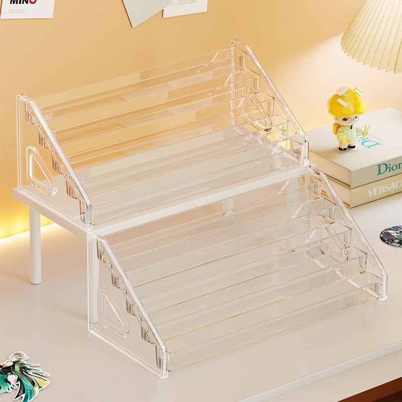 Acrylic Bar Chirp Display Stand Desktop Grain Storage Box Transparent ...