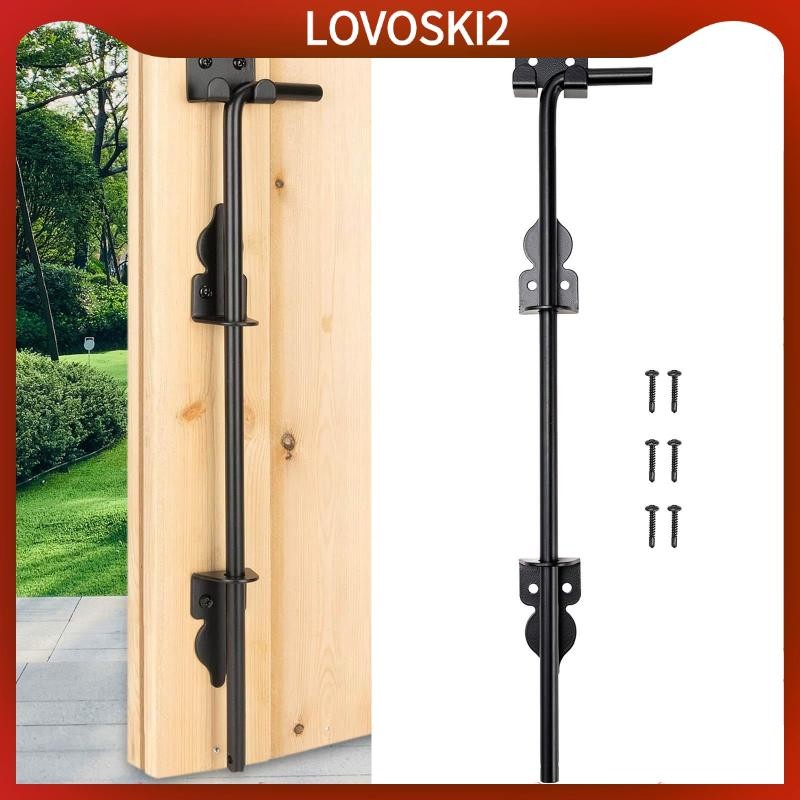[LovoskiacMY] Gate Ground Latch Drop Rod Gate Stopper Slide Door Bolt ...