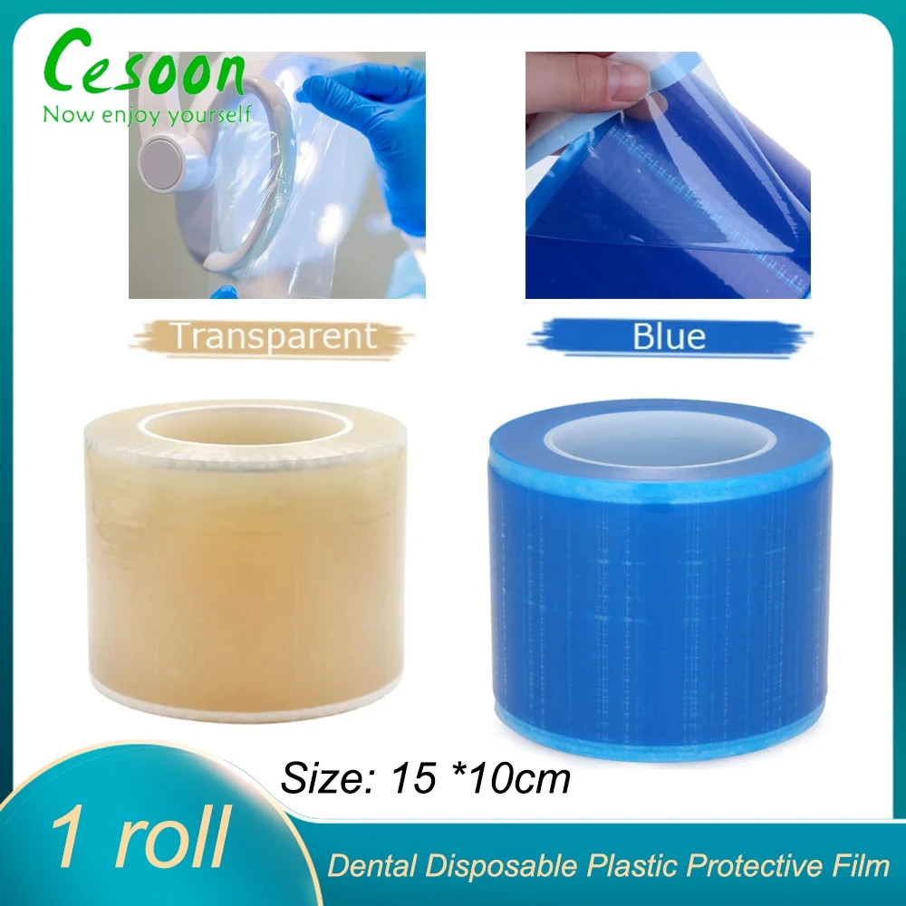 1200pcs/roll Dental Protective Barrier Film Tape Disposable Oral ...