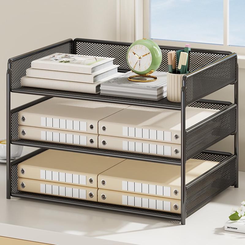 Penyusun Meja Pejabat Kabinet Fail A4 Kertas Dokumen Arkib Penyusun Rak ...