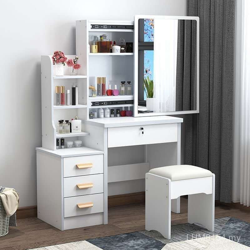Dressing Table 50 Single Small Type 60cm Dressing Table Bedroom 80 Wide ...