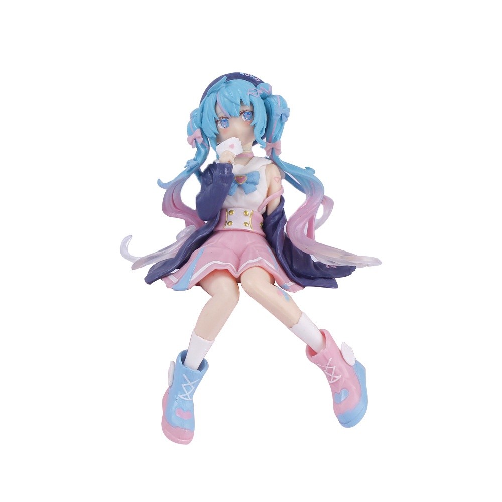 Hatsune Miku hand-made two-dimensional green onion girl FUFU beautiful ...