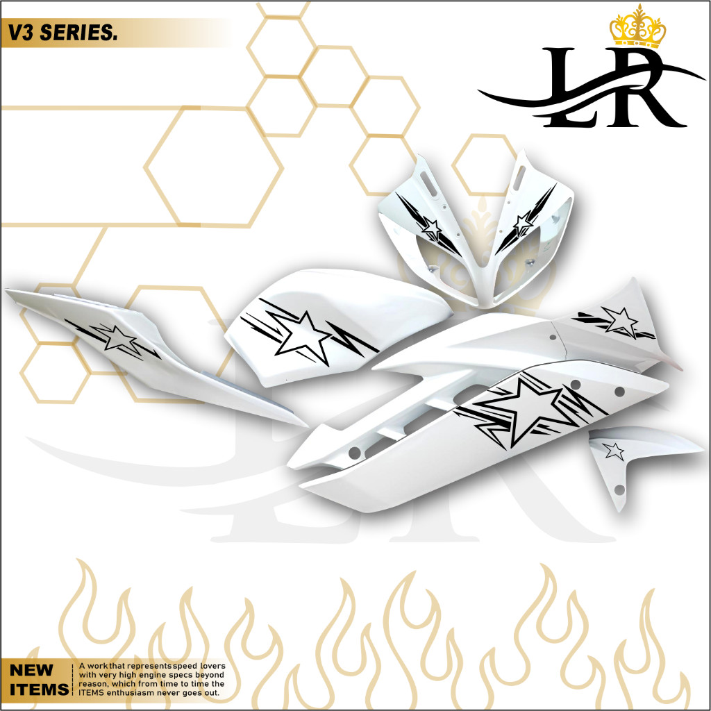 Sticker Striping R15 V2 Bintang Striping Cutting R15 V2 Old R15 ...