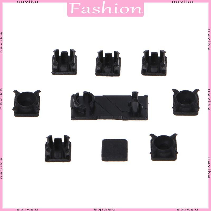 NAV For Slim Rubber Boot Pad Feet Plastic Screw Cover Kit HDD Door Lid ...