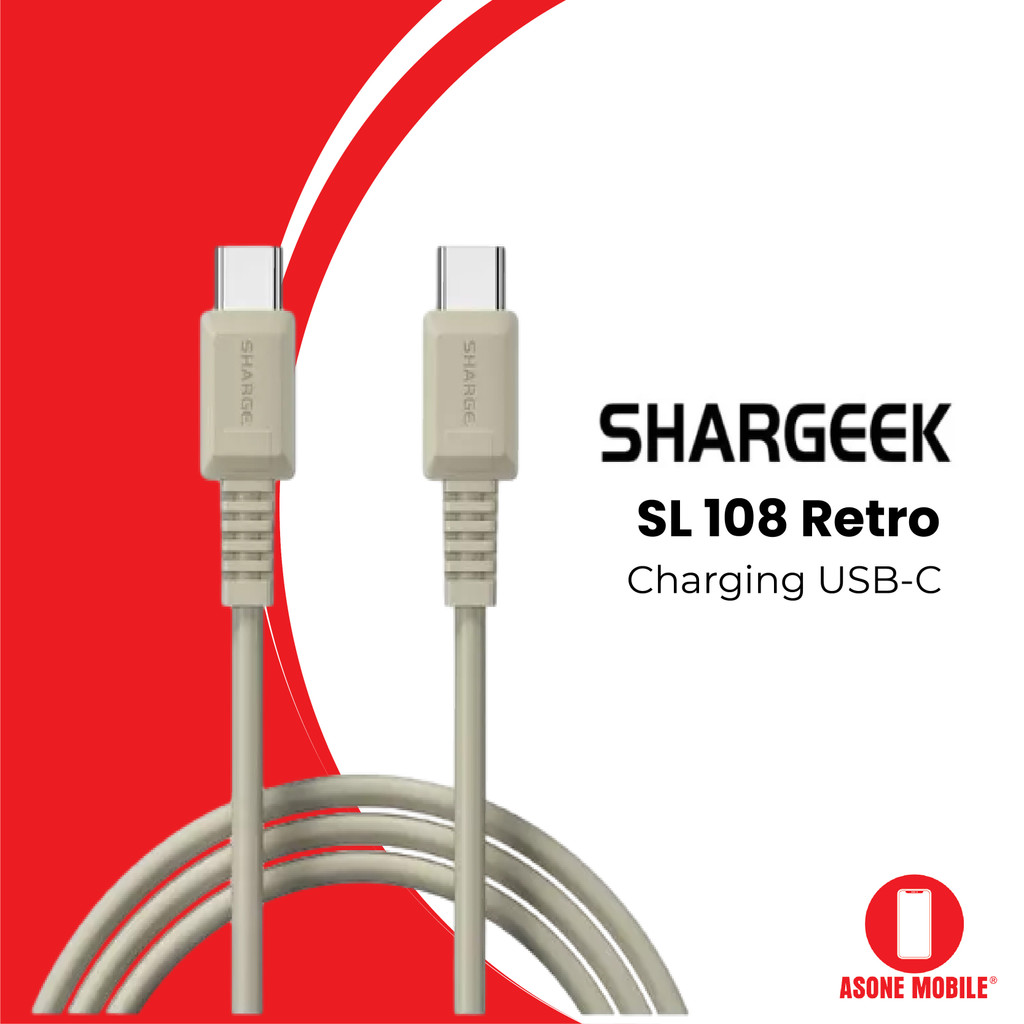 Shargeek SL108 Retro 100W PD Fast Charging USB-C to USB-C Cable ...