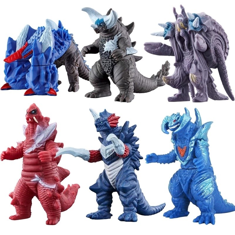 Sphiamos Fusion Beast Monster Toy Dekai Ultraman Soft Gum King Red ...
