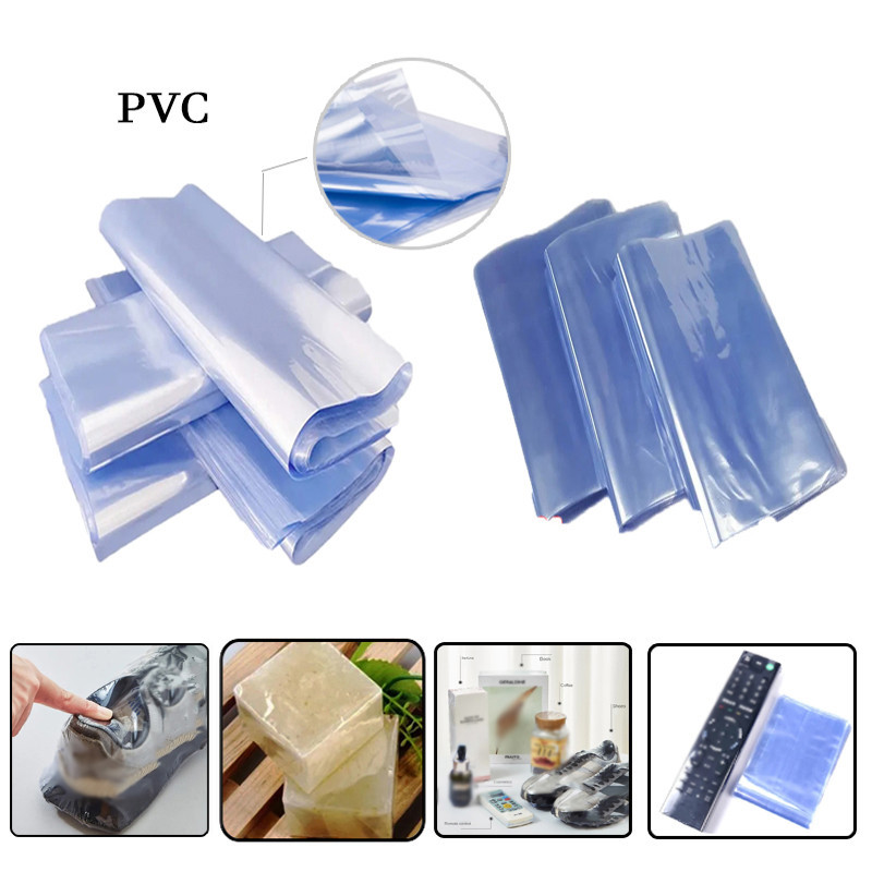 25pcs Heat Shrinkable Film infant Shoe Bag Transparent Sealing Film ...