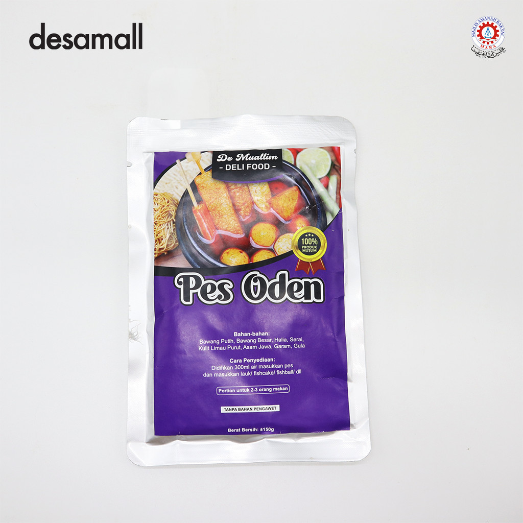 DE MUALLIM DELI FOOD Pes Oden (150g) | Shopee Malaysia