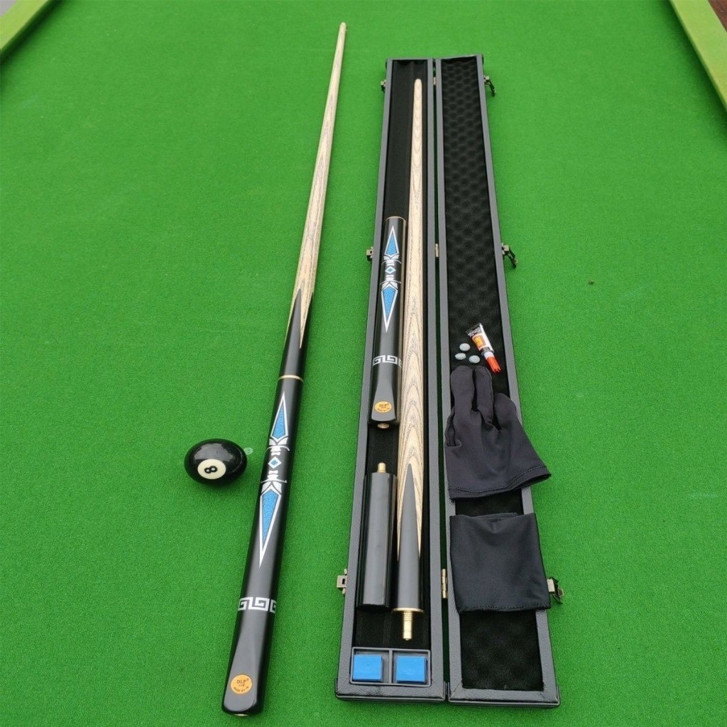 NEW Cue Snooker 3/4 Member Cue Stick Pool Billiard Stick 3-piece 145cm ...