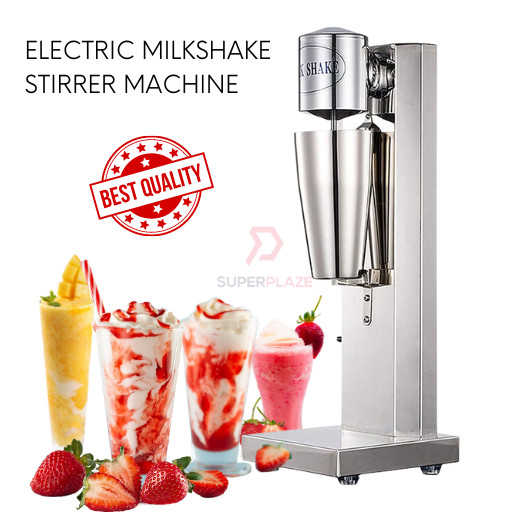 No Cup Sensor Electric Single Milkshake Blender Single Mixers Stainless ...