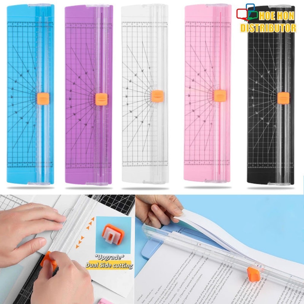 Sliding Paper Cutter A4 Scrapbook Photo Trimmer Two Way Slicer ...