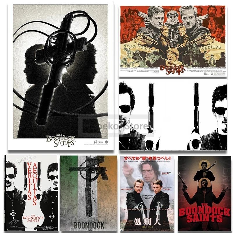 Seni Kanvas The Boondock Saints - Poster Filem Aksi Klasik Norman ...